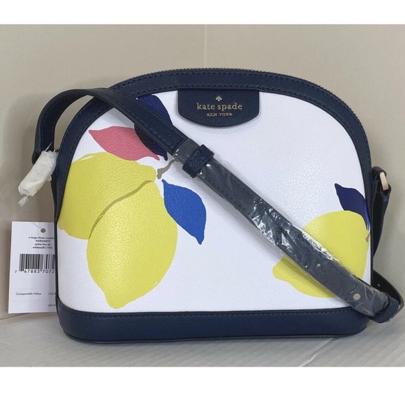 kate spade | Bags | New Kate Spade Sylvia Dome Medium Satchel Lemon ...